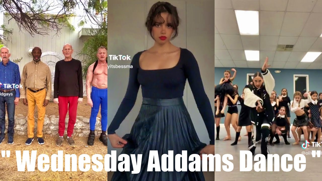 Wednesday Addams Dance - I'll Dance Dance Dance With My Hands Hands ...