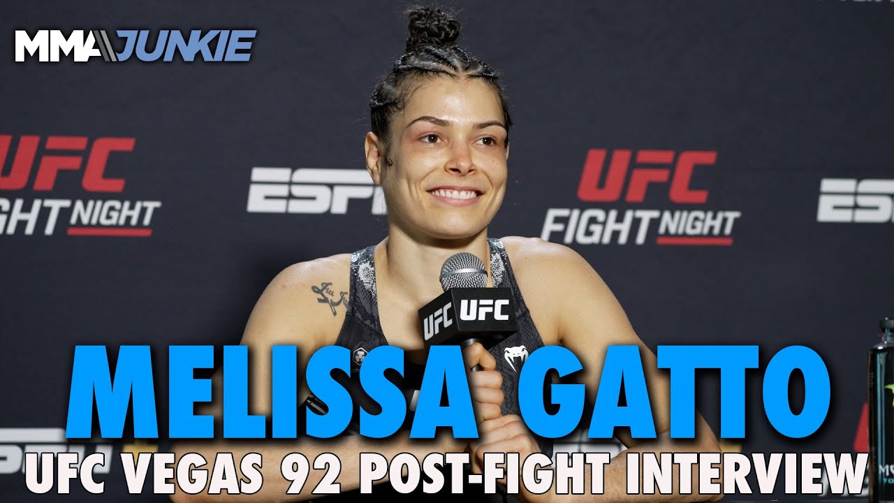 Melissa Gatto Explains Thought Process During Boob Punch TKO of Tamires ...