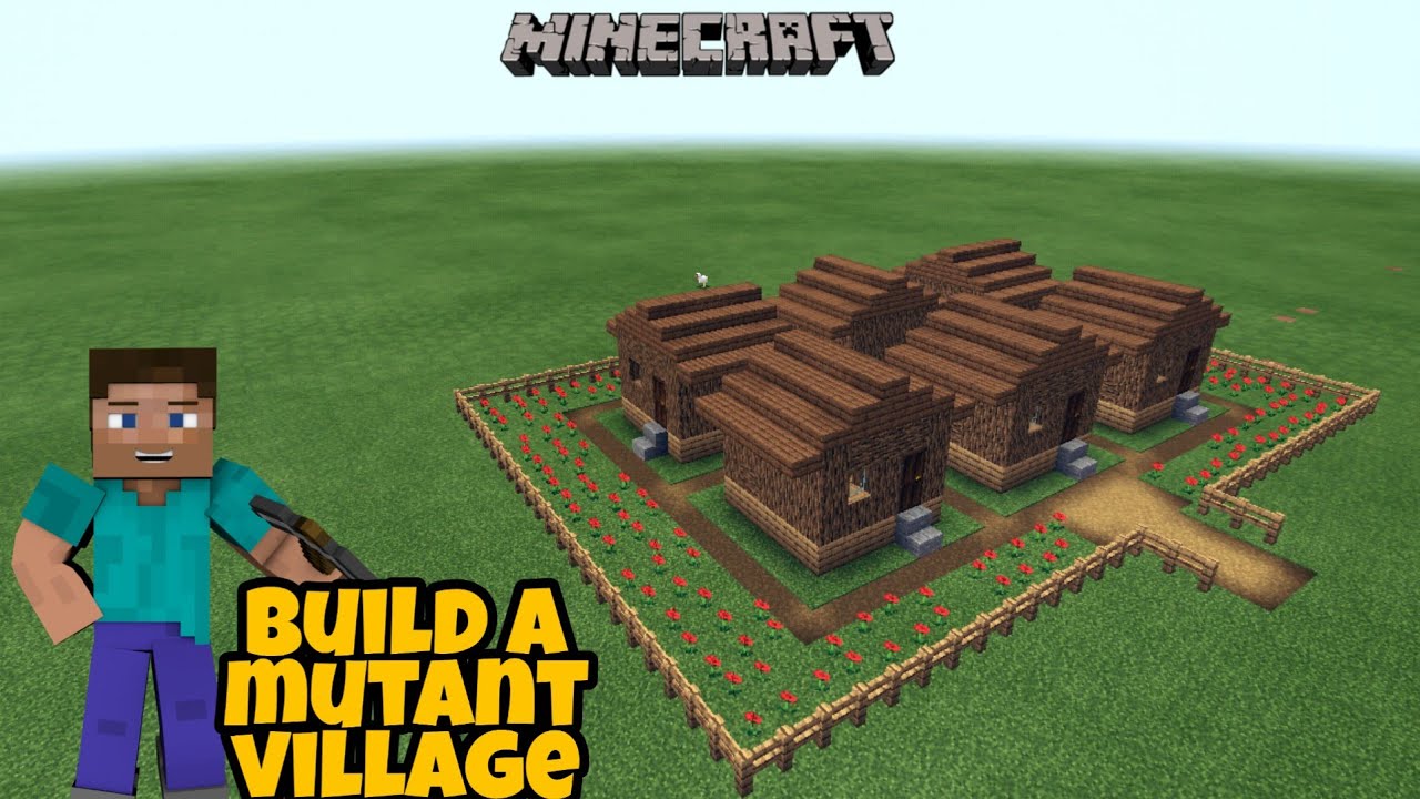 Minecraft: Mutant villager Tutorial | How to Build in Minecraft - YouTube