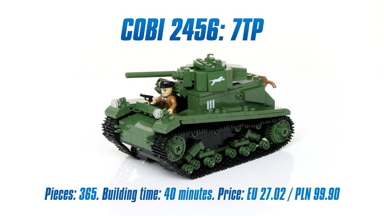 [COBI 2456] 7TP (old edition) review & speed build - YouTube