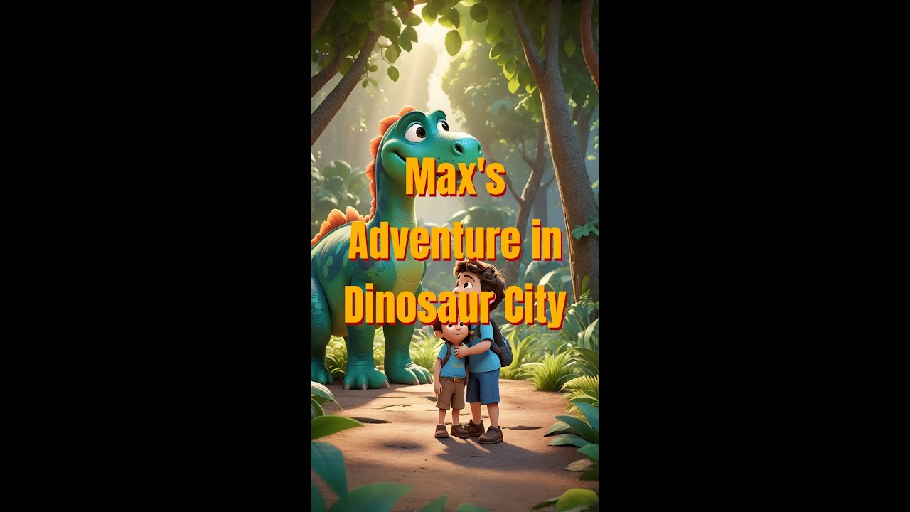 Max's Adventure in Dinosaur City - YouTube