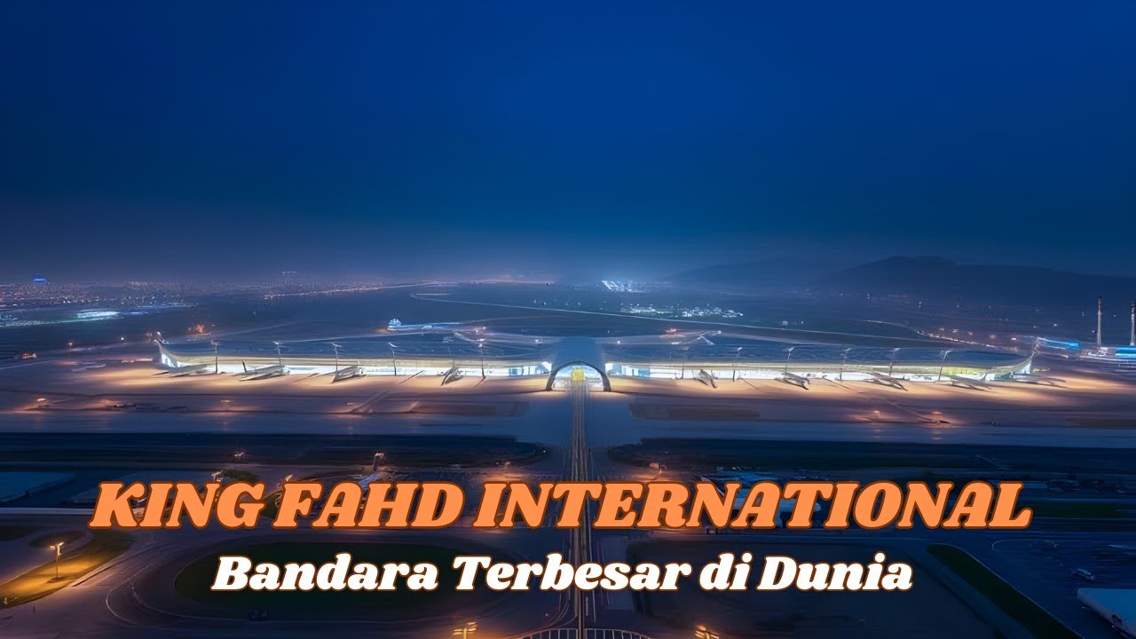 King Fahd International Bandara Terbesar di Dunia - YouTube