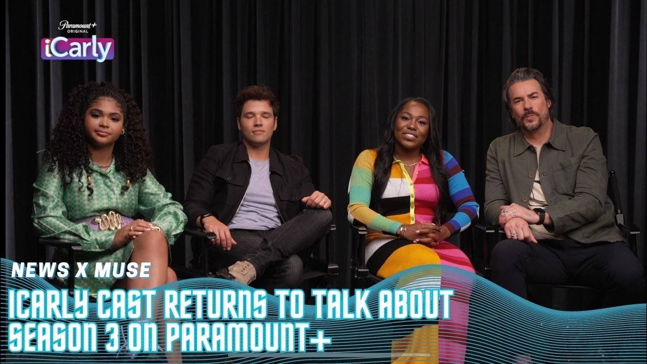 iCarly Cast Returns to Talk About Season 3 on Paramount+ - YouTube