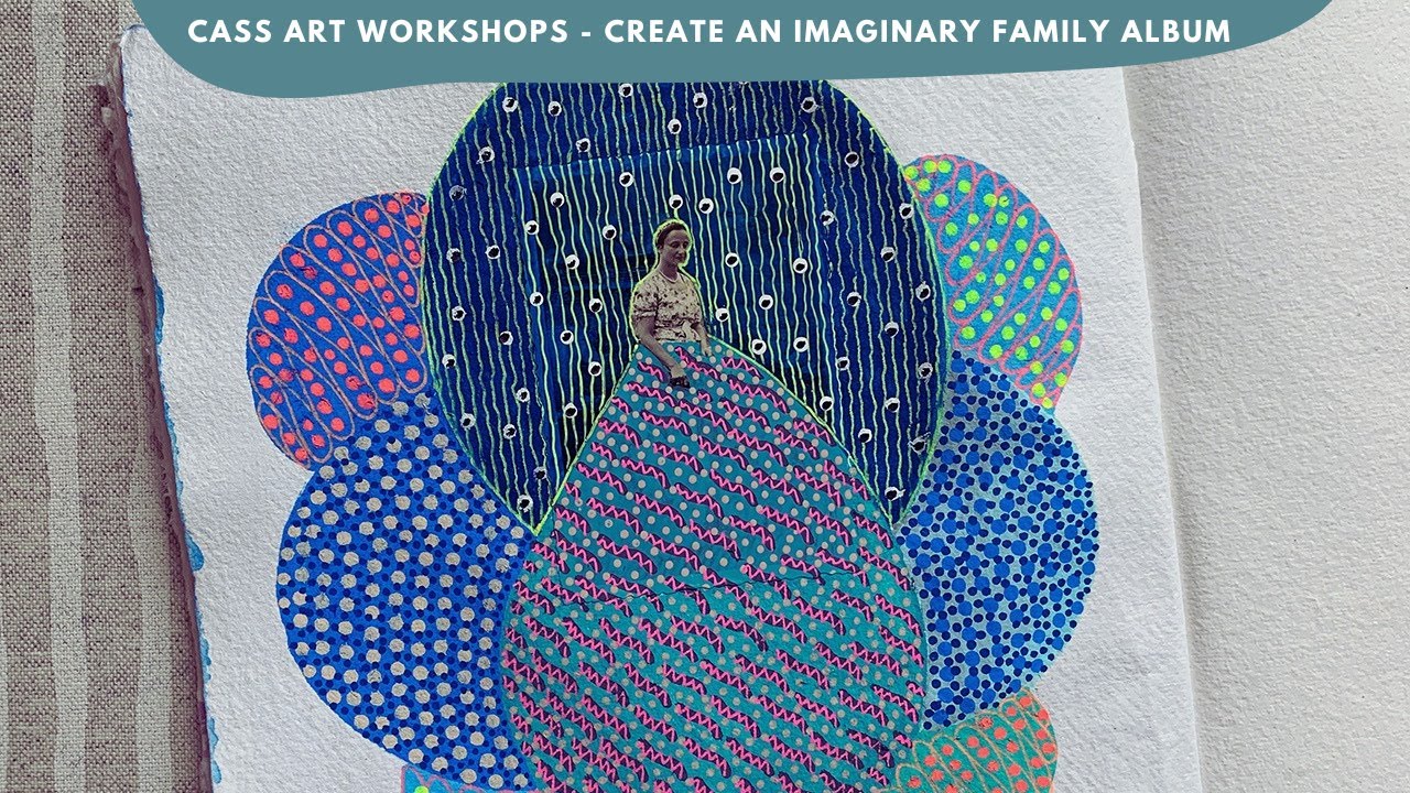 Cass Art Workshops - Create An Imaginary Family Album - YouTube