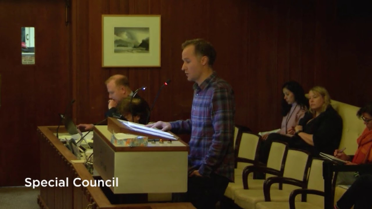 Special Council - 2020 Budget: "Back to Basics" with Resident Paul ...