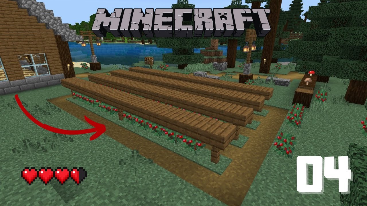 ESSA É A FARM DE COMIDA MAIS SIMPLES DO MINECRAFT - Minecraft Bedrock ...