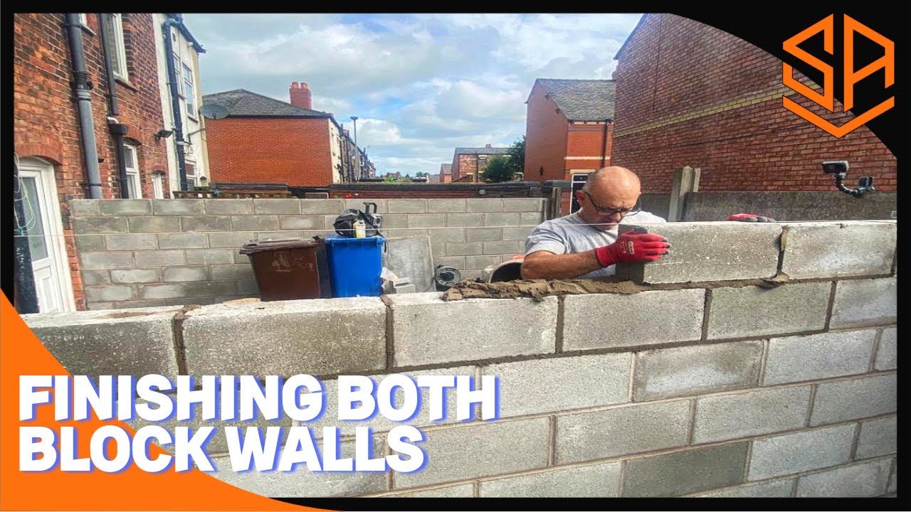 150 mm CONCRETE BLOCK WALLS - YouTube
