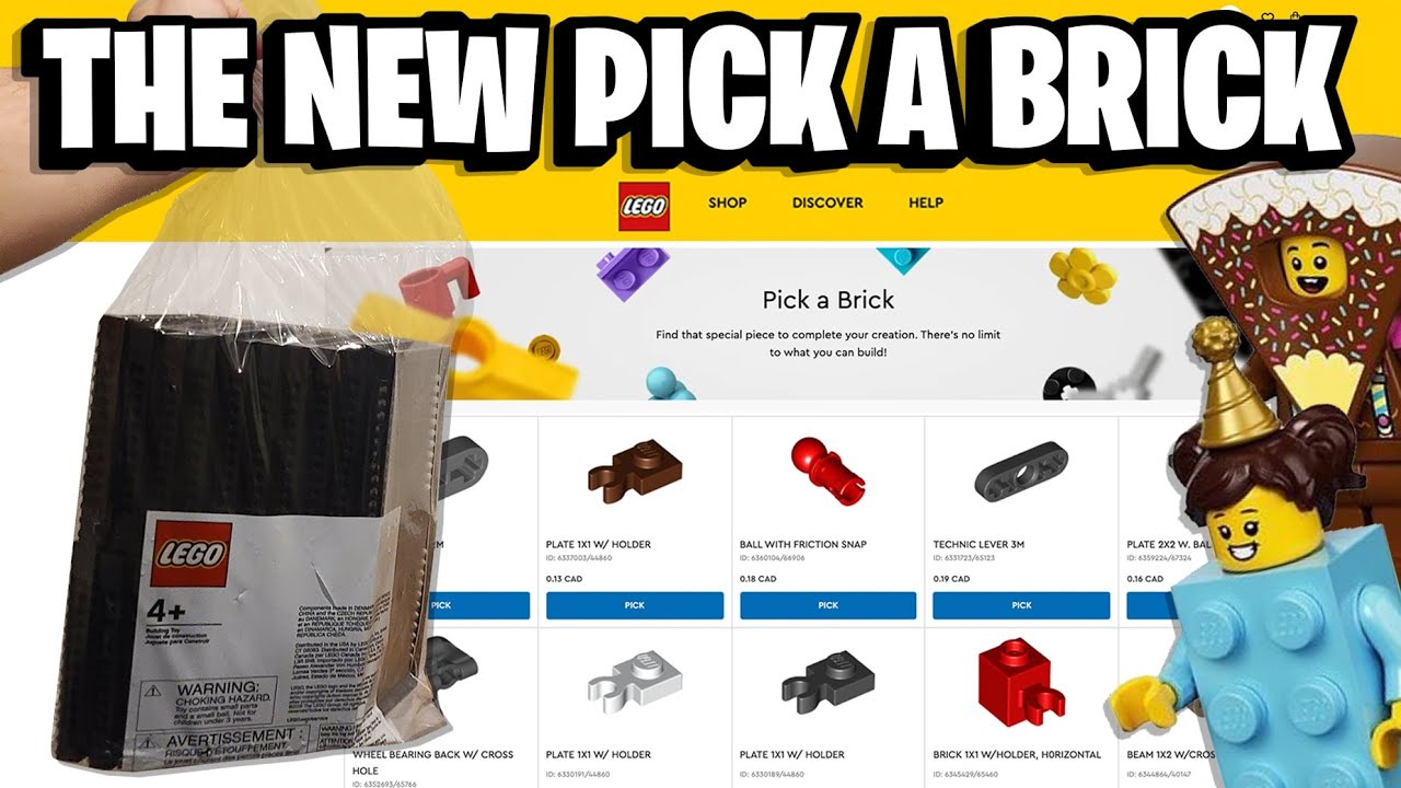 Trying the New LEGO Pick a Brick - YouTube