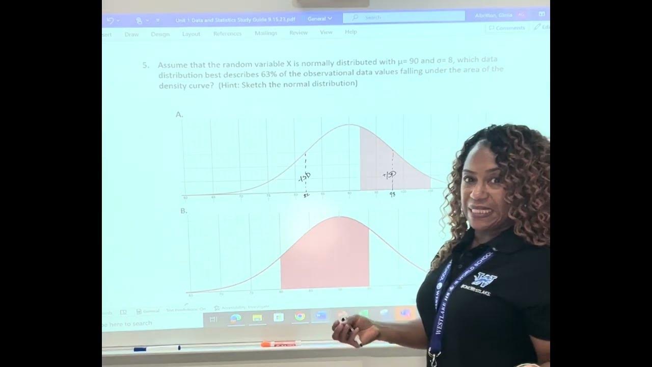 Advanced Algebra | Unit 1 Study Guide: Data & Statistics (#5) - YouTube