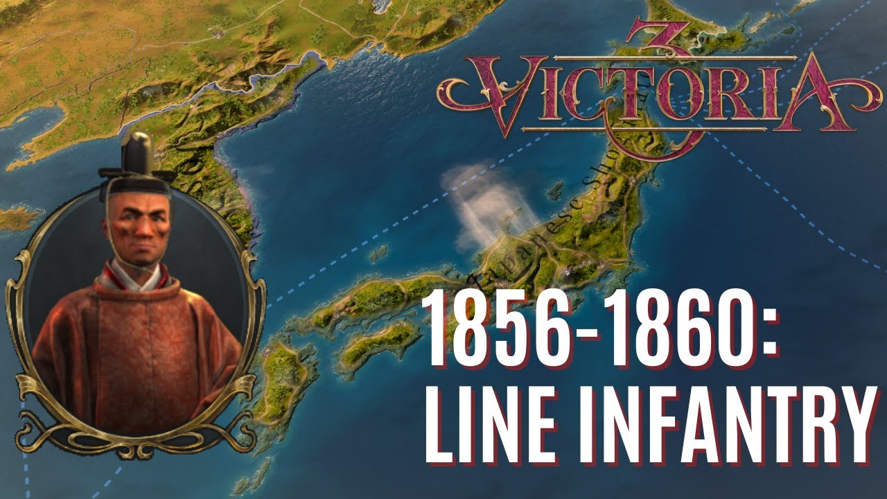 Let’s Play Victoria 3 – The Japanese Shogunate – 1856-1860: Line ...