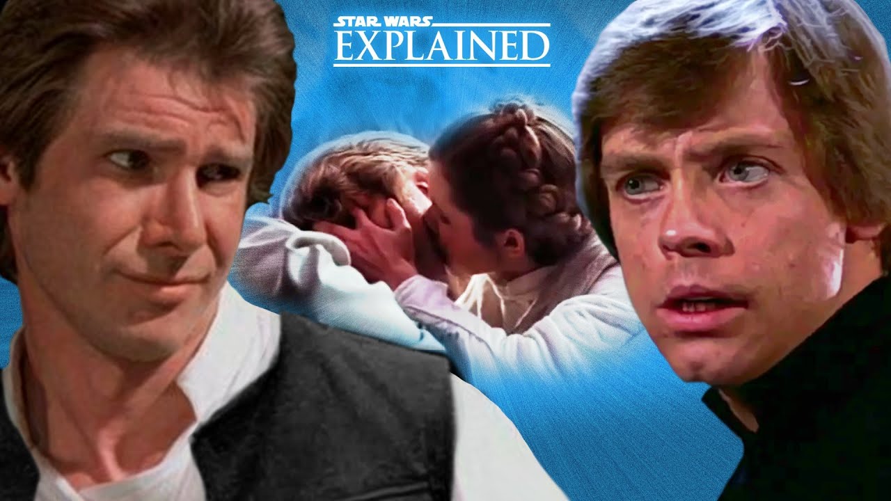 The Time Han and Luke Talked About THAT Kiss - Star Wars Explained # ...