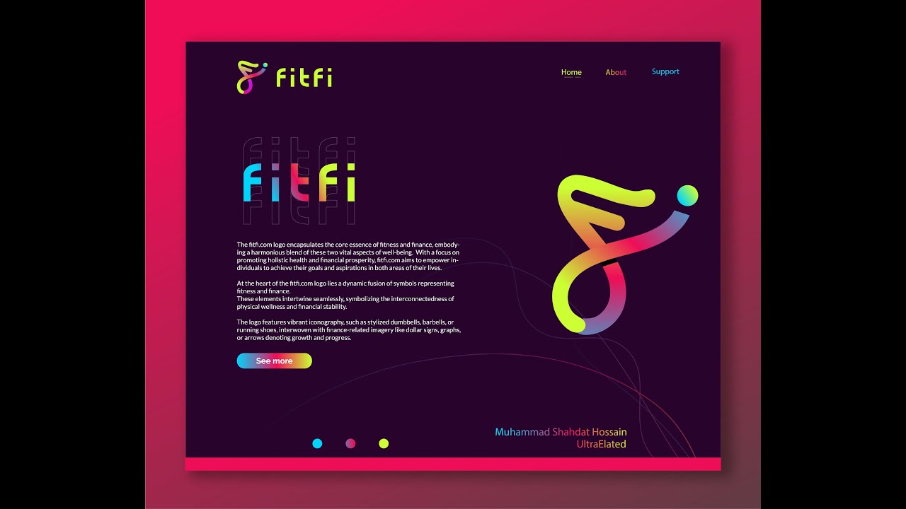 Freelance graphic designer | logo design shahdat | ultraelated logo ...