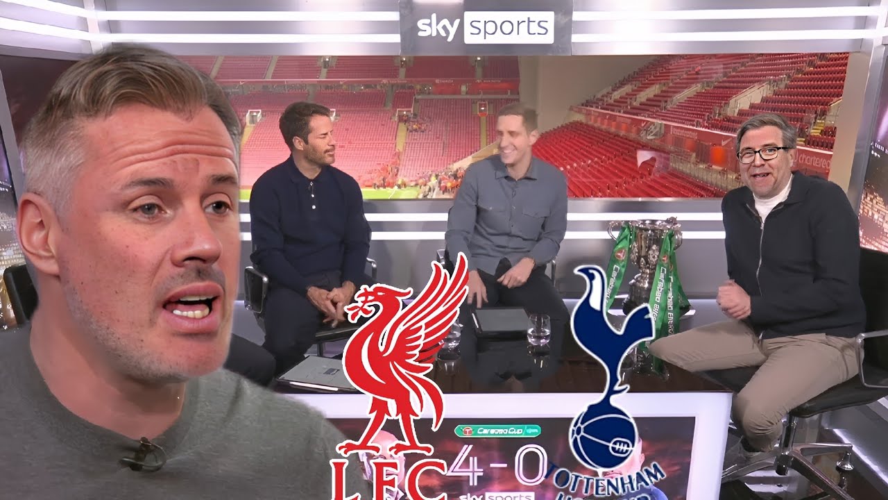 Liverpool Dominates Spurs! Jamie Carragher's Epic Post-Match Reactions ...