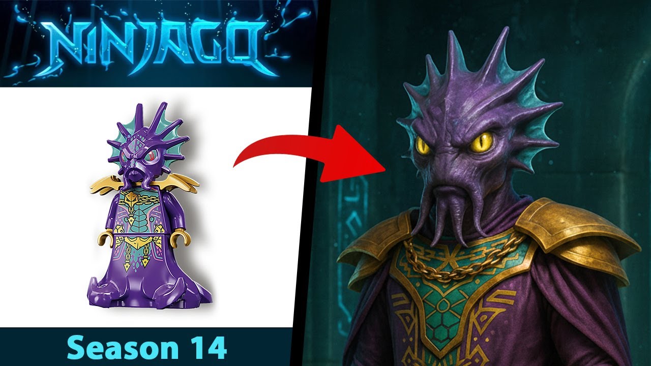 What if LEGO NINJAGO Season 14: Seabound Characters were REAL - YouTube