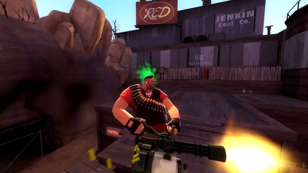 TF2 Heavy Scorching Flames Coupe D'isaster - YouTube