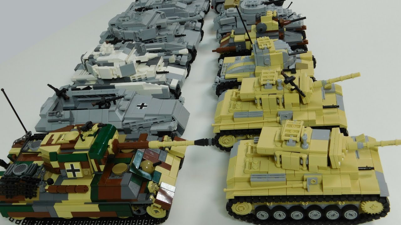 Lego WWII Axis Vehicles (June 2018) - YouTube