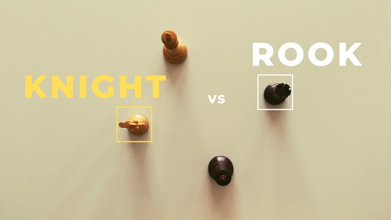 Rook vs Knight Endgame - YouTube