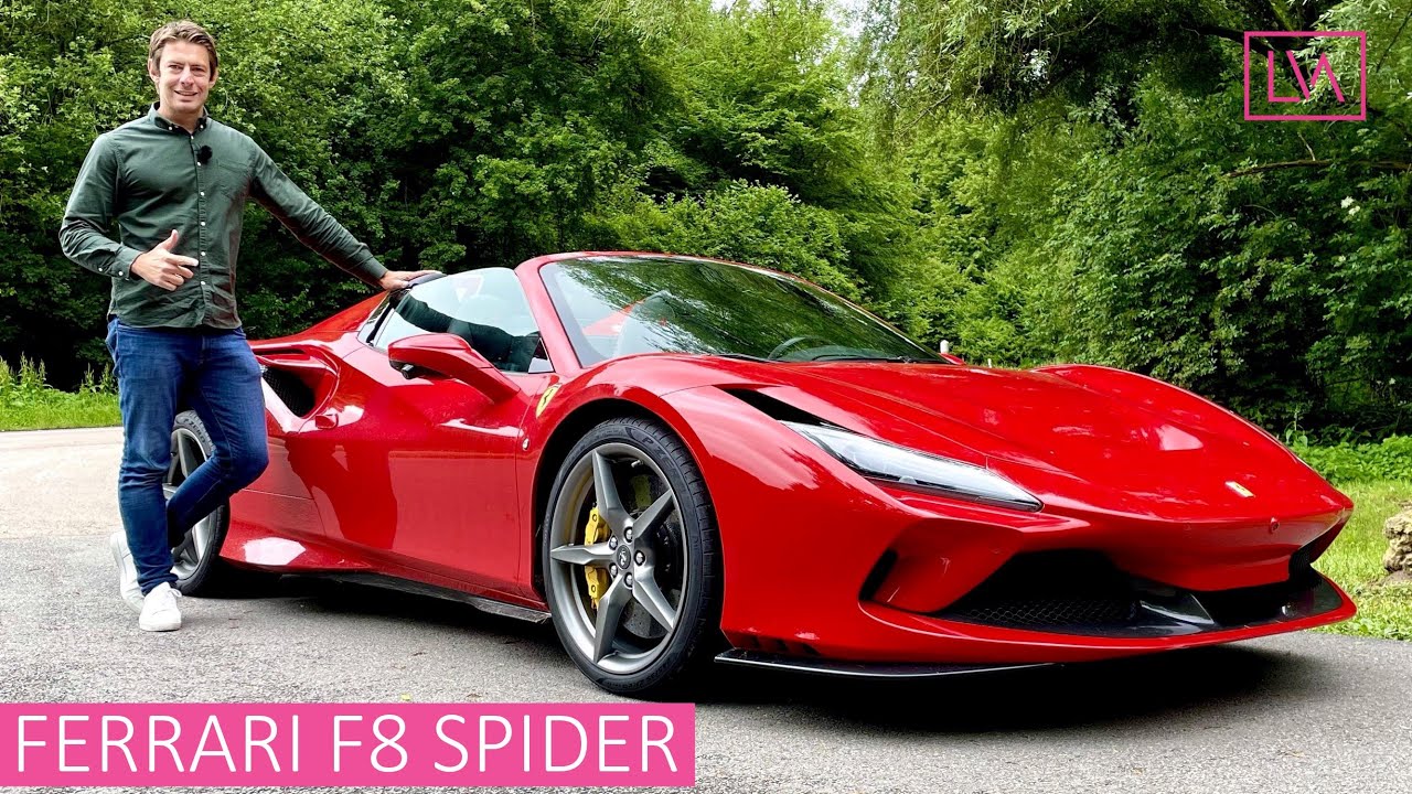 Essai détaillé Ferrari F8 SPIDER – 340 km/h SANS TOIT !!! - YouTube