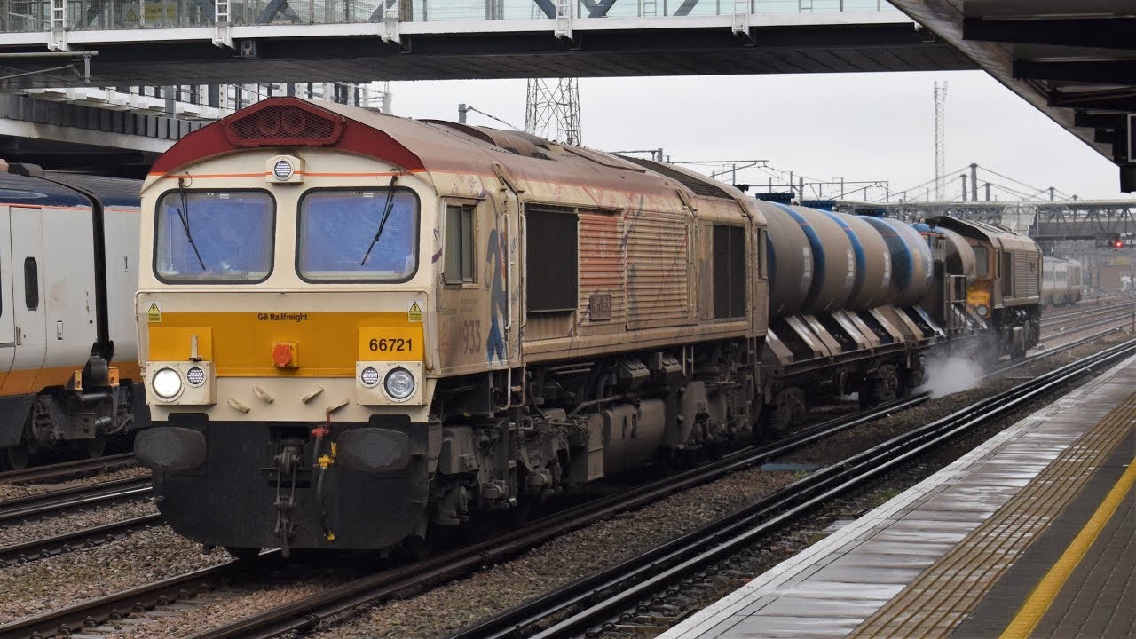 GBRf 73's and 66's on Kent's RHTT's throughout Autumn 2017 - YouTube