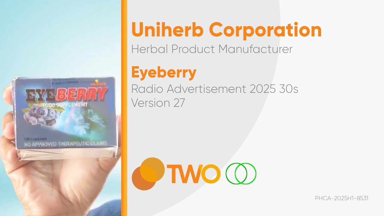 Eyeberry Radio Ad 2025 30s (Version 27) [ST] - YouTube