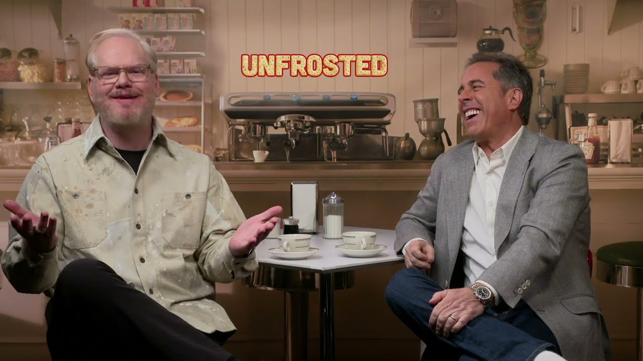 Unfrosted Interview: Jerry Seinfeld & Jim Gaffigan Talk Hilarious ...