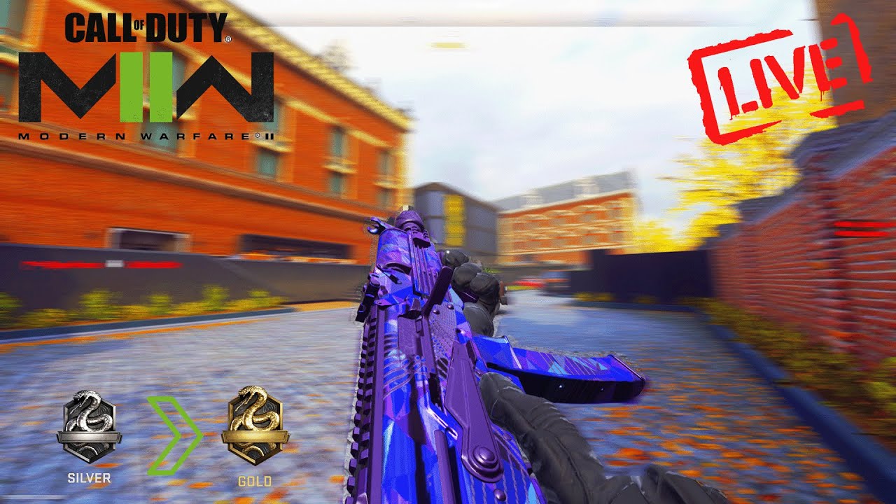 Silver to Gold Ranked MW2 - YouTube
