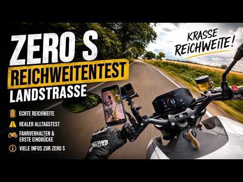Folge 1⚡: Zero S (2026): 125er mit 60 PS!! So weit kommt sie WIRKLICH! |