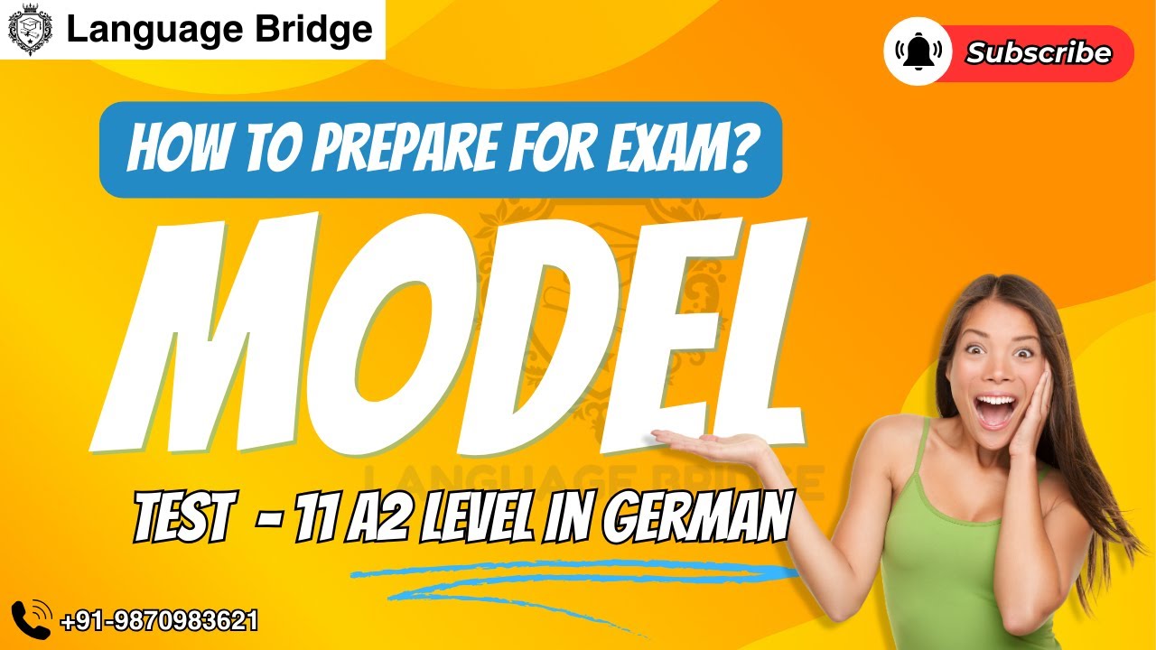 Model Test-11 A2 || German || A2 Goethe Exam Preparation || @Language ...