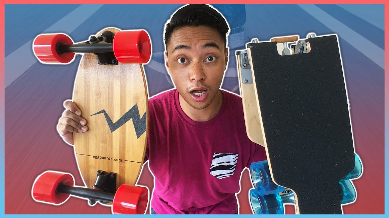 Unboxing WEIRD Skateboards! *foldable longboard* - YouTube