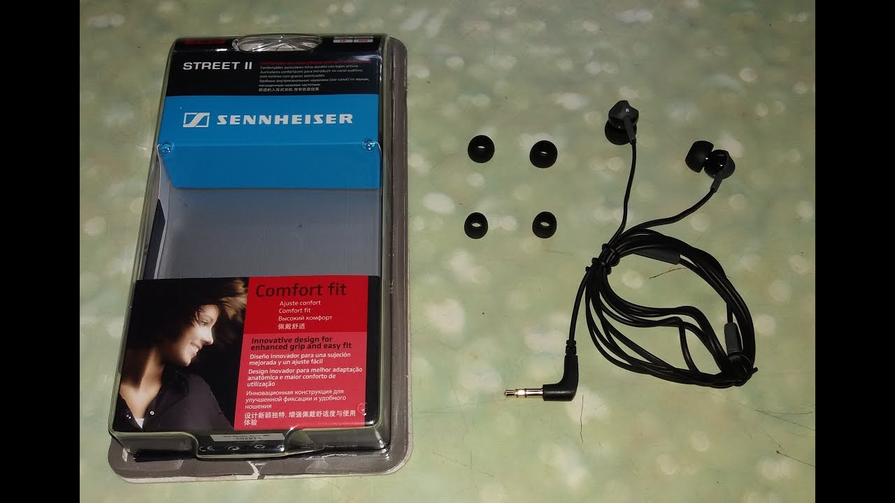 Sennheiser CX 180 Street II in-ear headphone (Black) Unboxing & Full ...