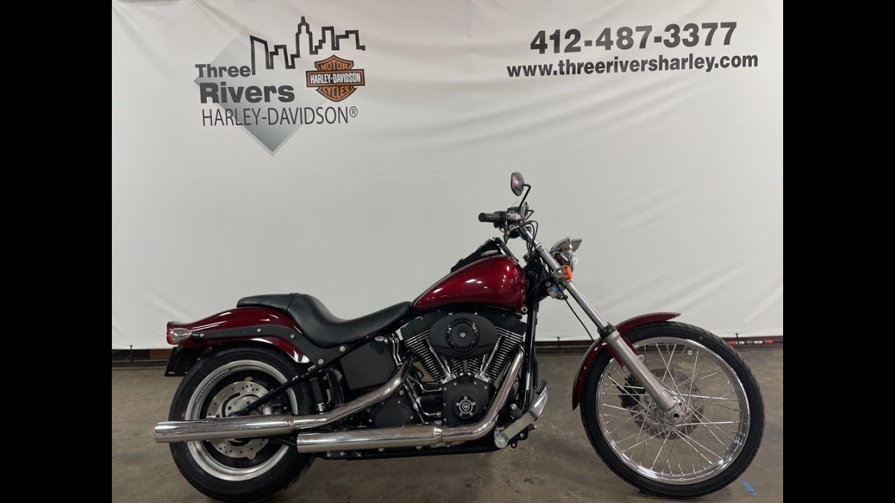 Used 2008 Harley-Davidson Night Train Crimson Red Sunglo - YouTube