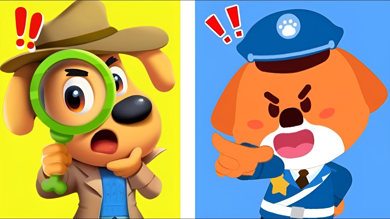 Who is the Best? || Sheriff Labrador or Detective Labrador || Let's ...