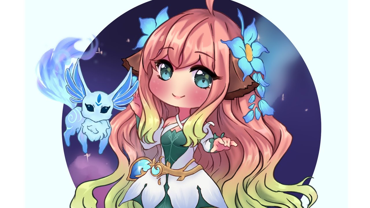 Mobile Legends | Chibi Floryn Fanart [Speedpaint] - YouTube