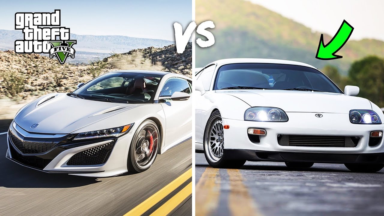 Experiment ''ACURA NSX vs SUPRA MK4'' di Los Santos! - GTA 5 Online ...
