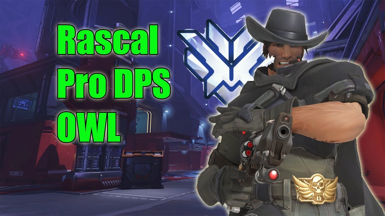 RASCAL PRO MCCREE GAMEPLAY - GRAND MASTER OVERWATCH SEASON 21 - YouTube