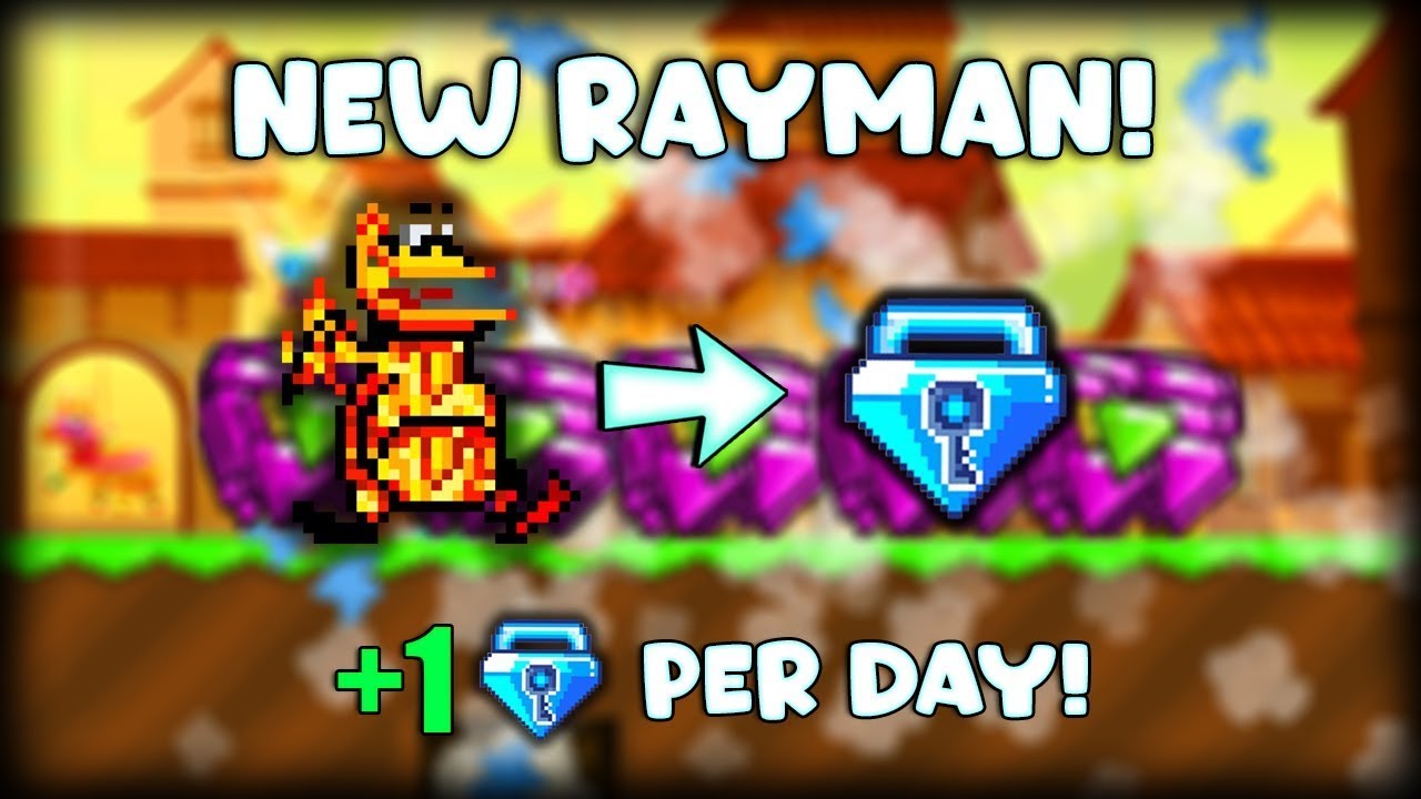 This "NEW RAYMAN" will make you RICH! EASY PROFIT in 2023! (1 BGL PER DAY!) l Growtopia - YouTube