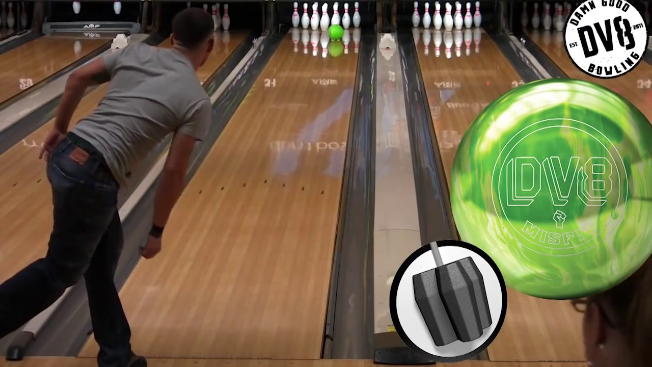 DV8 HellRaiser Revenge, Misfit and Too Reckless bowling ball by Tommy Colon - YouTube
