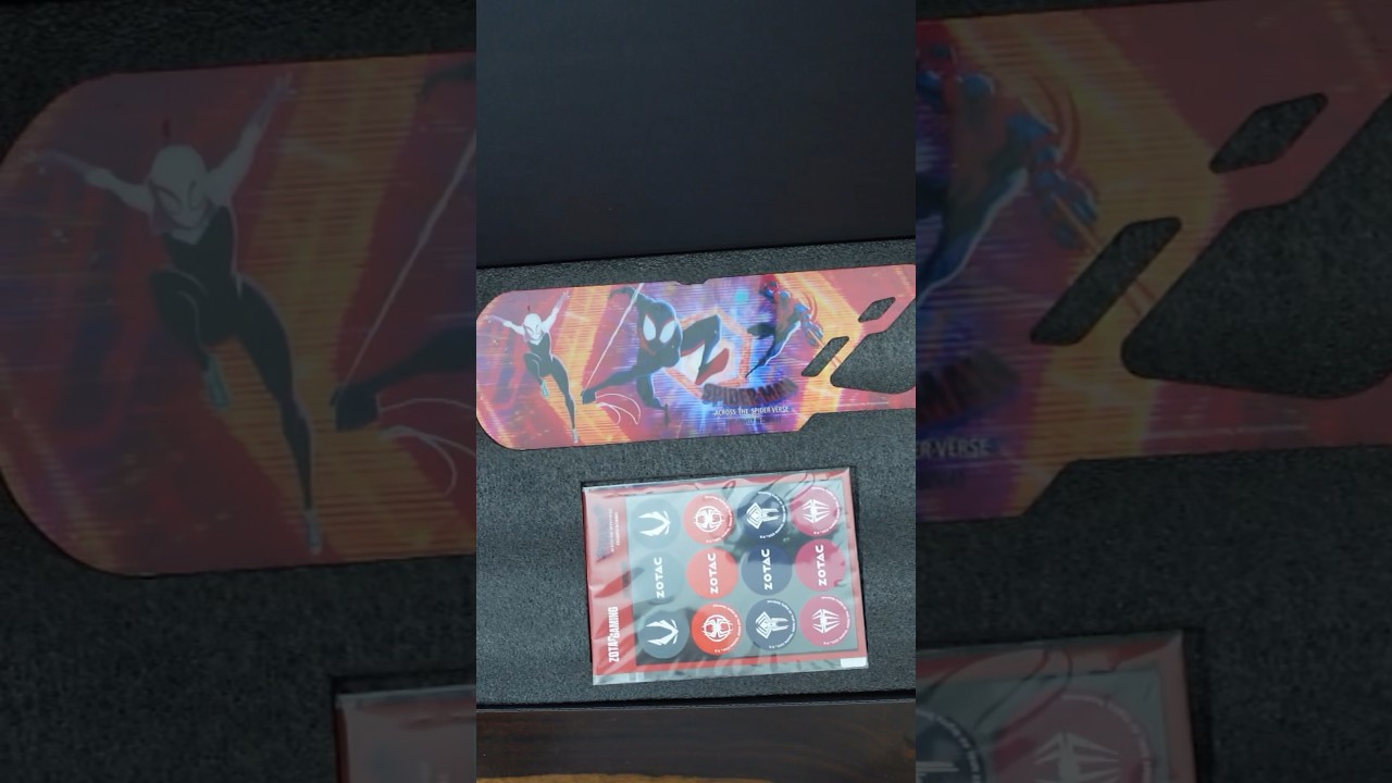 Spider-Man Across the Spiderverse Nvidia Custom GPU - YouTube