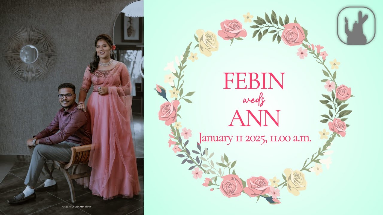 Febin Chacko Weds Ann S Varghese | 11-1-2025 | 11:00AM | Madre de Deus Church Vettucaud - YouTube