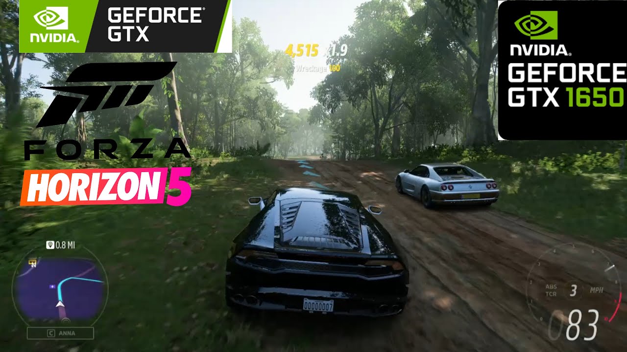 Forza Horizon 5 : GTX 1650 TI MAXIMUM HIGH GRAPHICS GAMEPLAY ( GTX ON ...