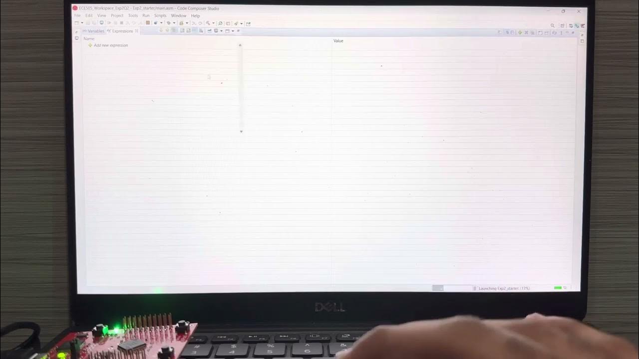 Experiment 2: GPIO, LED Interface, Functions (Assembly) - YouTube