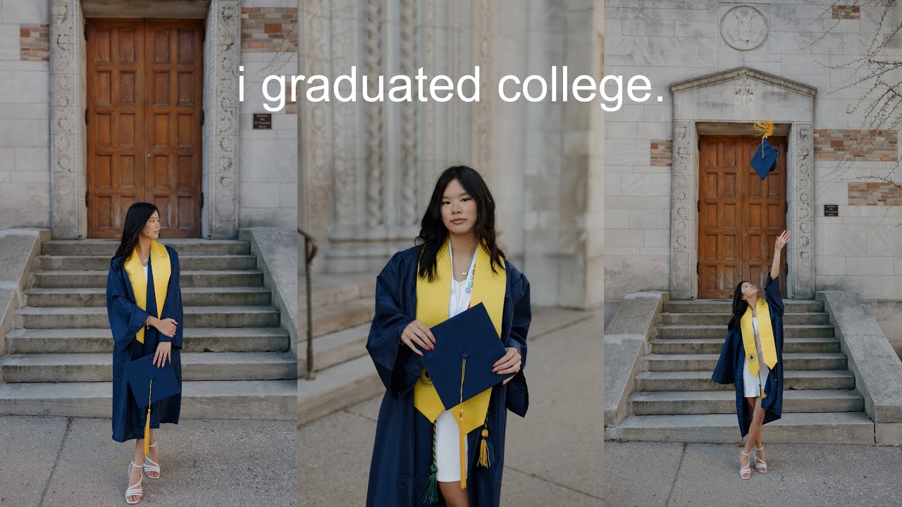 i graduated college. - YouTube