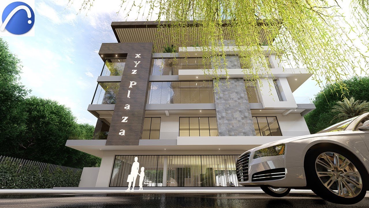 G+4 Archicad Tutorial - House Design Modeling - YouTube