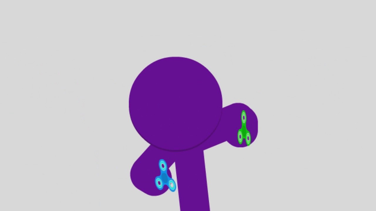 stickman fidget spinner - YouTube