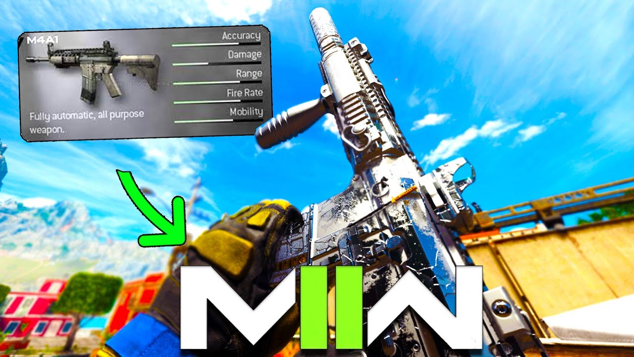 I Used the CLASSIC MODERN WARFARE 2 M4A1 in MODERN WARFARE II! - YouTube