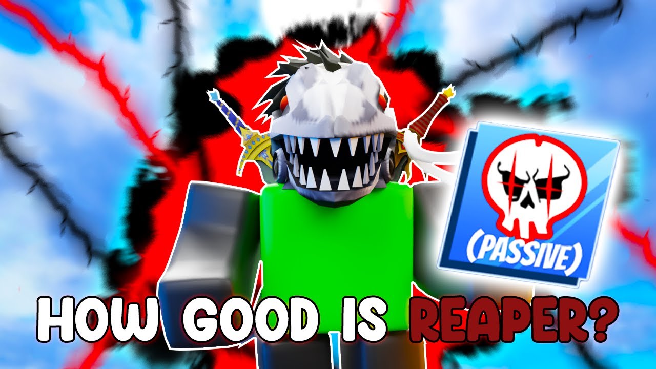 How Good Is REAPER In Roblox Blade Ball?(Insane Kill Streaks) - YouTube