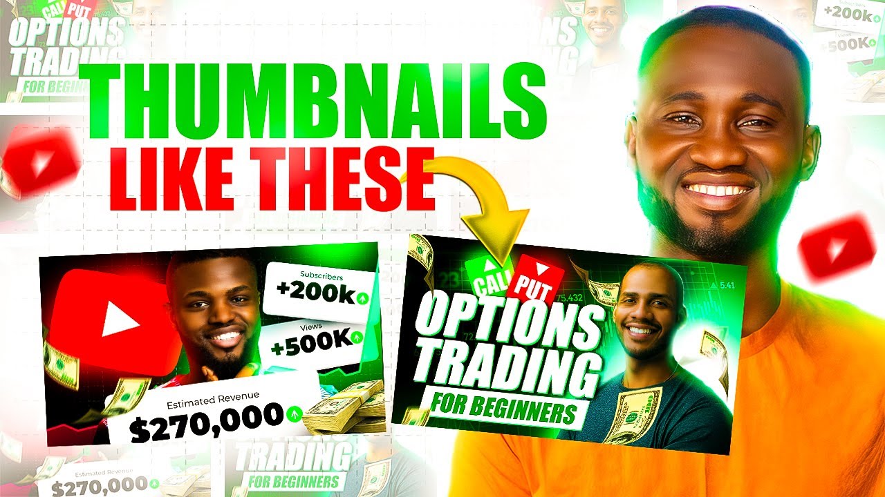 Make Glowing Thumbnail for youtube - Beginners - YouTube