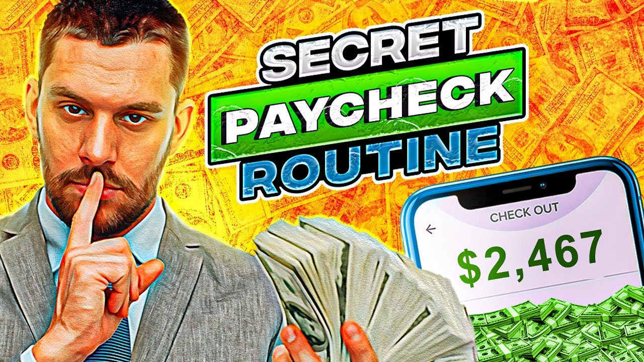 Paycheck Routine That Boost Your Bank Account! - YouTube