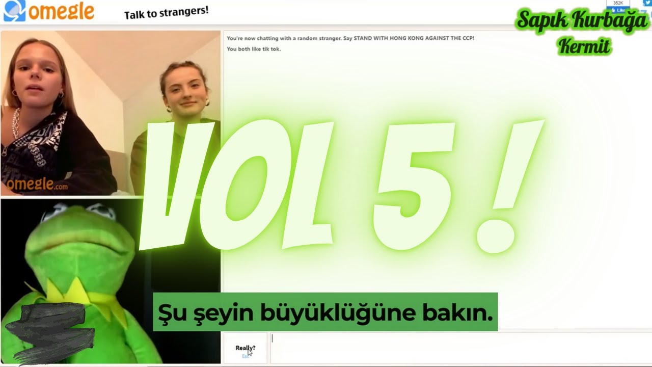 Sapık Kurbağa Kermit Omegle'de Kötü Kızlara Sebzelerini yediriyor!!! - YouTube