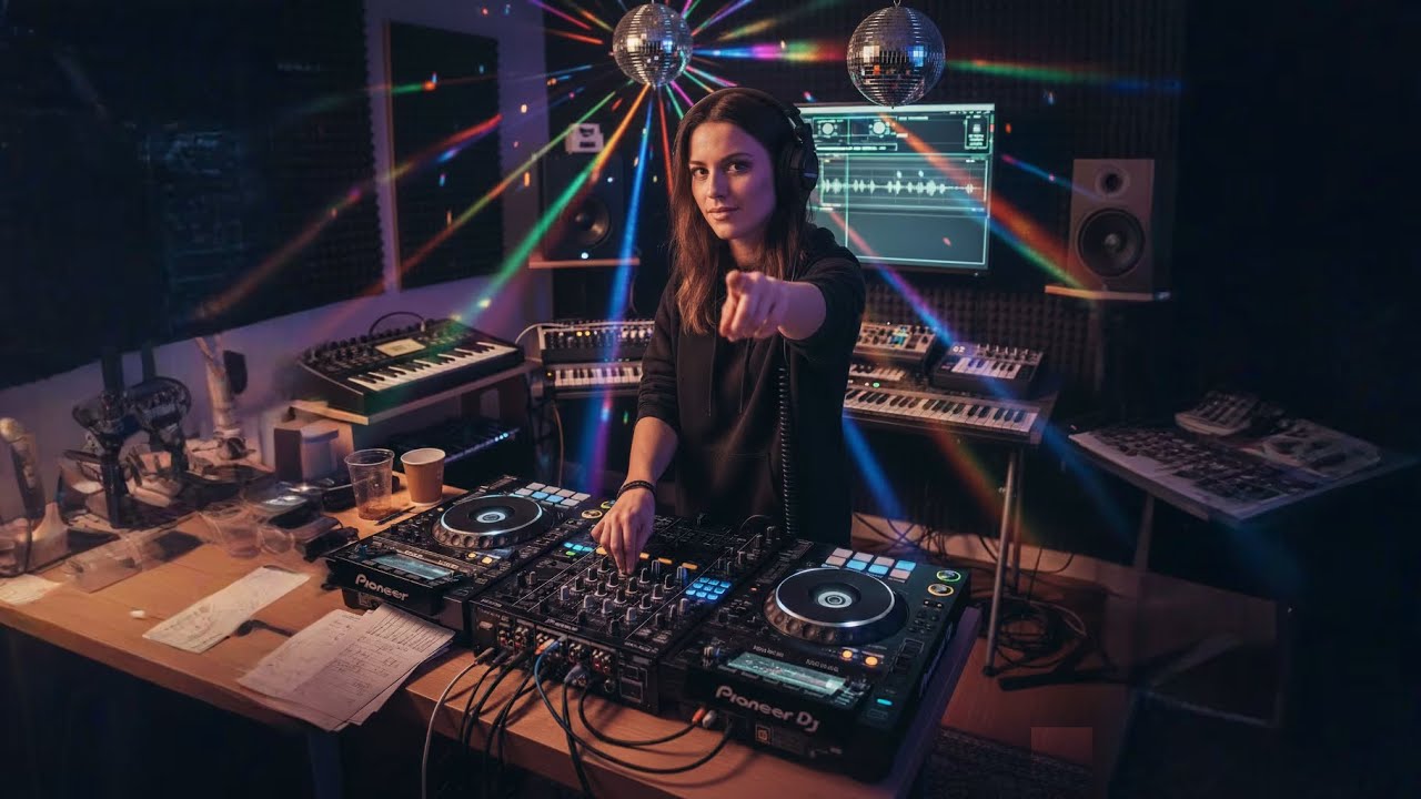 Hari Keduabelas Saya Belajar Main DJ Di Studio Pribadi - YouTube